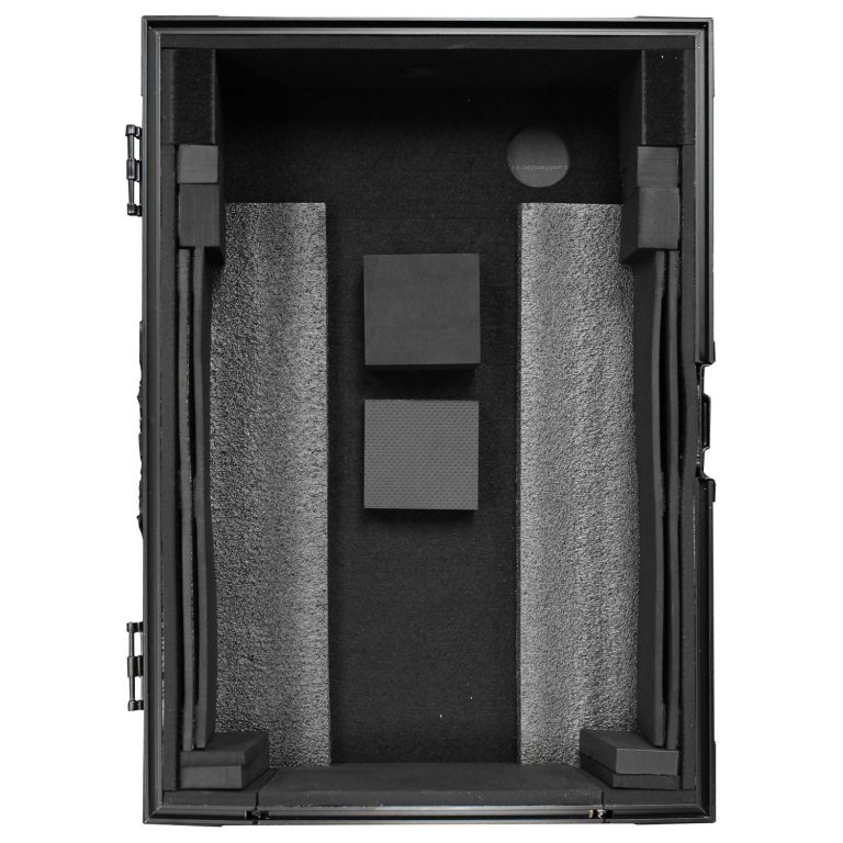 Universal Black Large Format Media Player Flight Case - Odyssey Cases