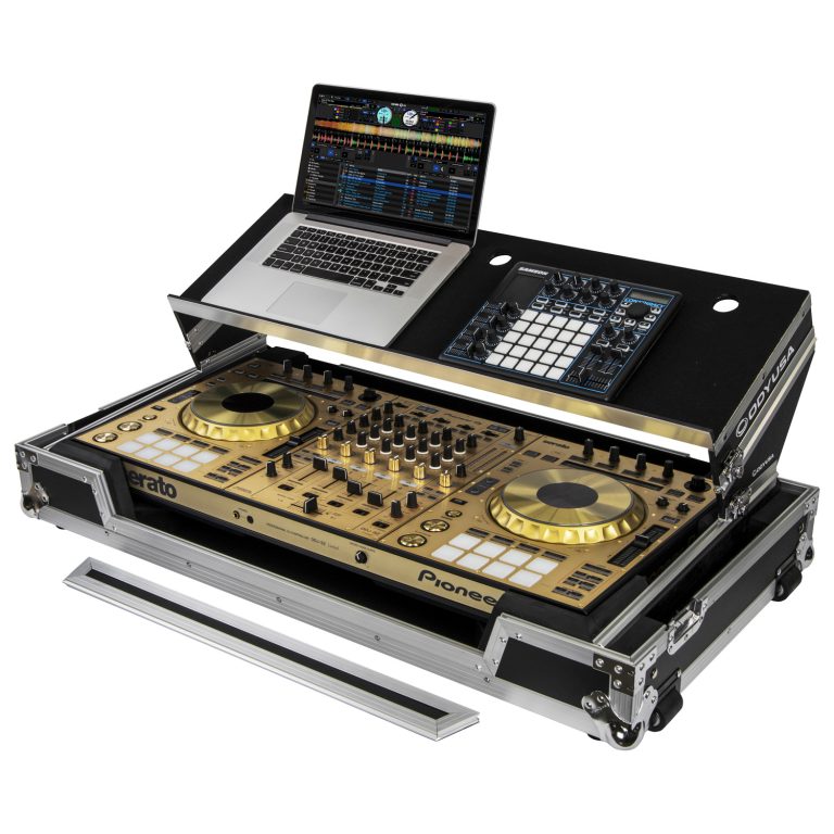 Pioneer DDJ-RZ / DDJ-SZ / DDJ-SZ2 Flight Case with Angle Glide Platform ...