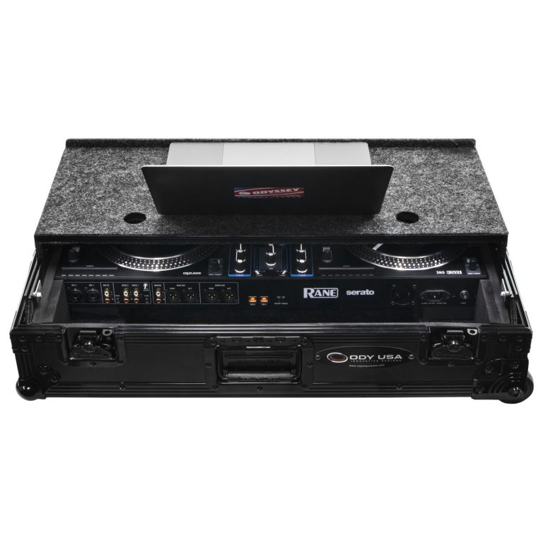 Rane One Flight Case in Black with Patented Glide Platform and Corner ...