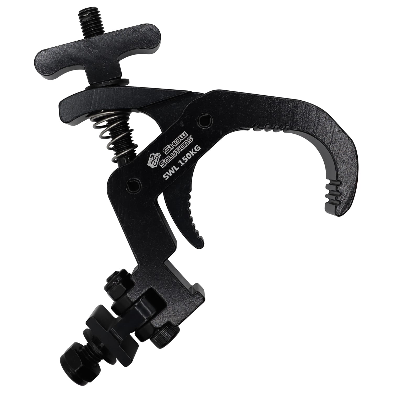 Bi-Directional Quick Clamp, Fits 2" Tube, 330 lb Load Capacity, Black ...